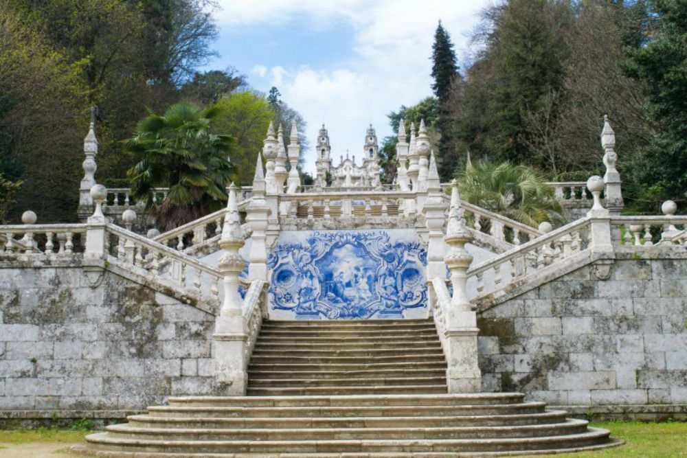 Climbing the Stairway to Heaven in Lamego, Portugal, Lamego, Portugal