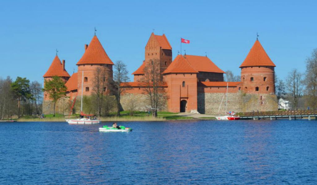 Visiting Trakai Castle in Lithuania, Trakai, Lithuania