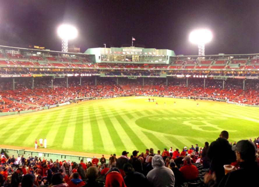 Celebrating the Red Sox on a Fenway Park Tour, Boston, Massachusetts
