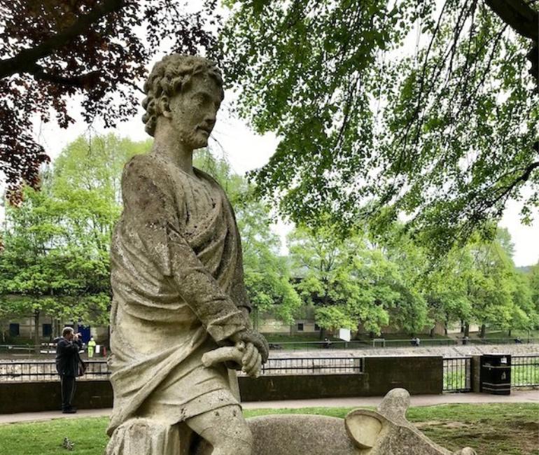 Legendary King Bladud: Founder of Bath, England, Bath, England