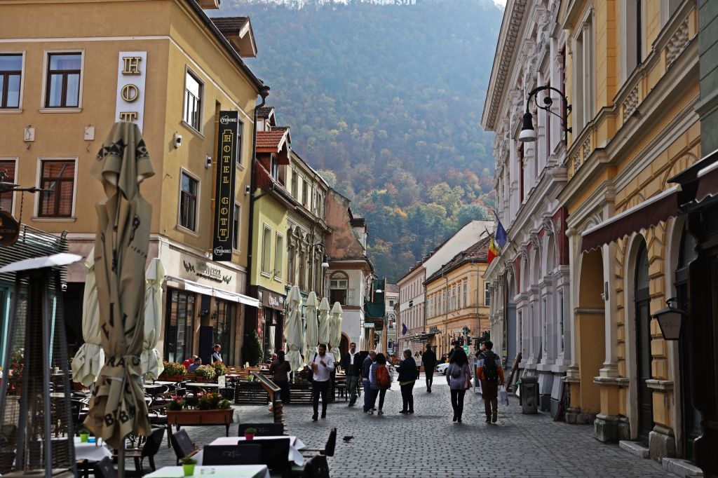Explore Brasov’s Old Town, Brasov, Romania