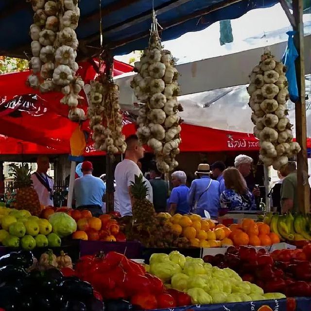 A Stroll Through Splits Fruit and Vegetable Markets, Split, Croatia