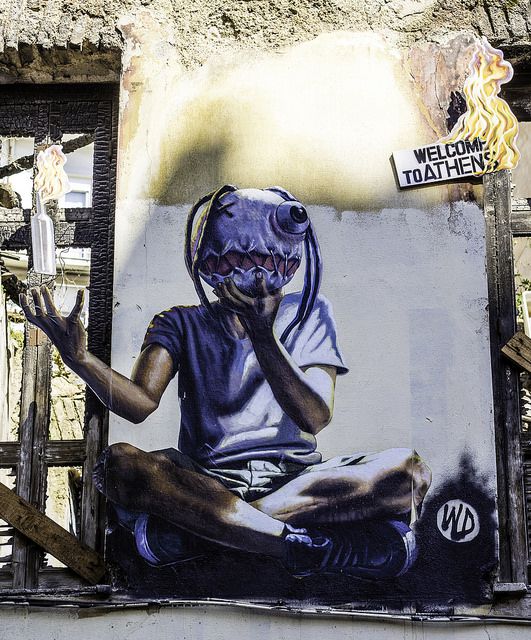 A Walk in Controversial Exarcheia District (Self Guided), Athens, Greece