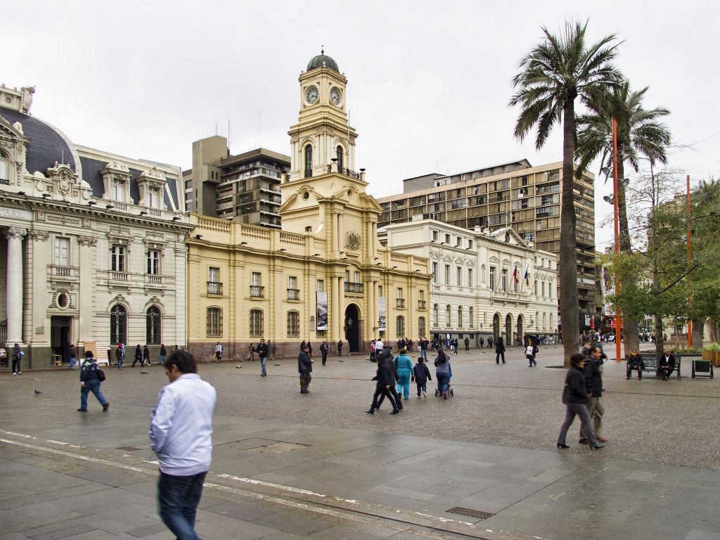 Historic Center Walk, Santiago, Chile