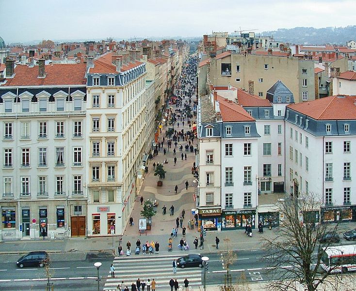 Place Bellecour Area Walk (Self Guided), Lyon, France