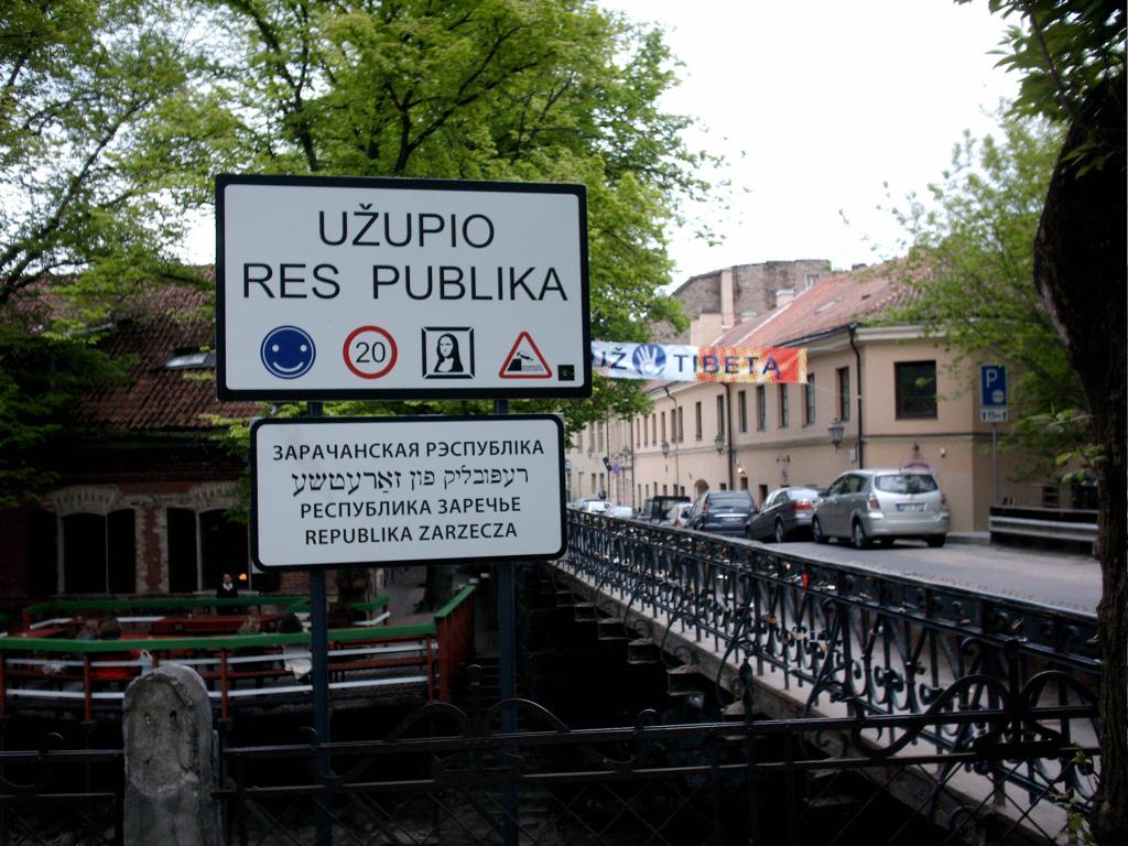Užupis District Walking Tour (Self Guided), Vilnius, Lithuania