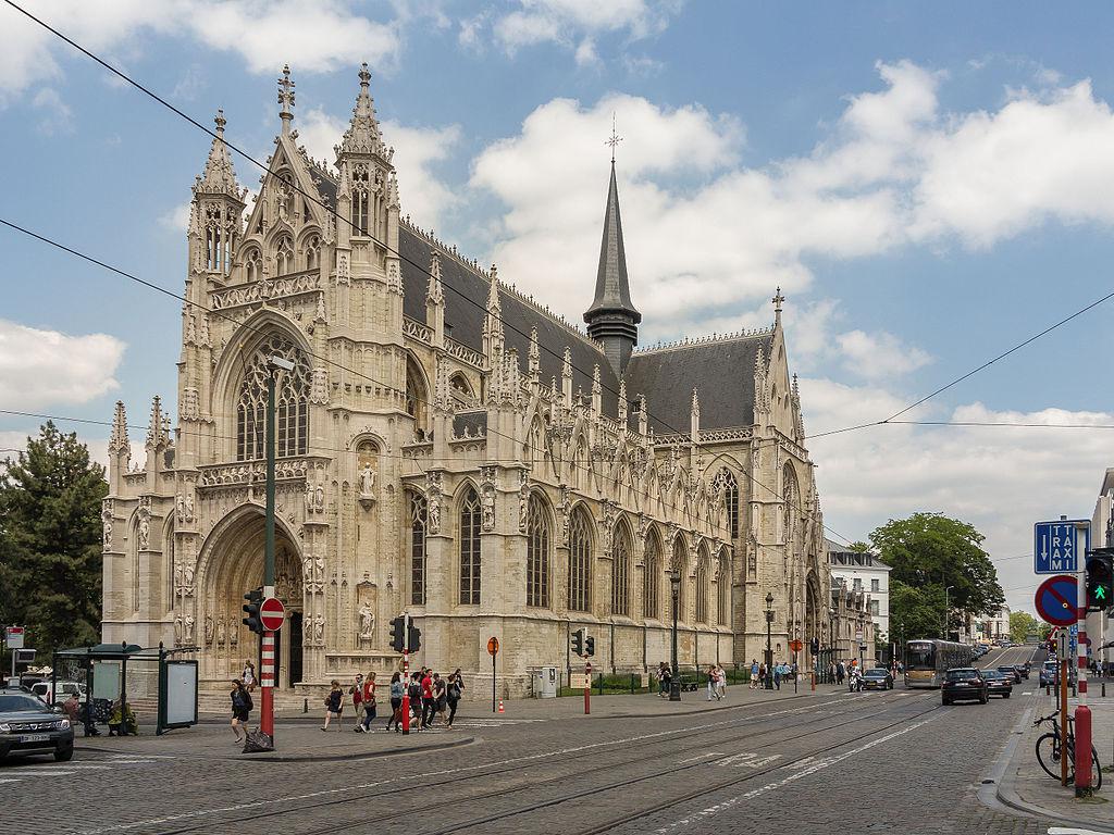 Brussels Cathedral Interior