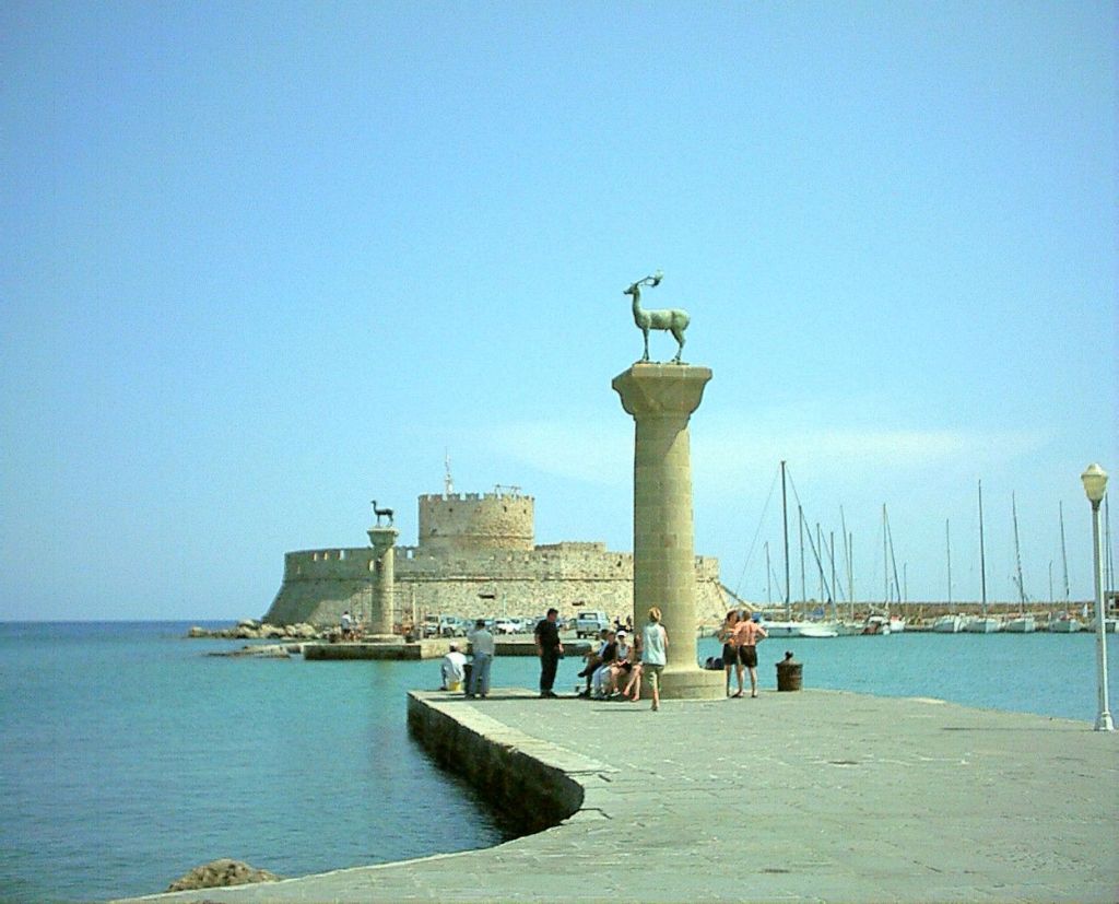 Mandraki Harbor Tour (Self Guided), Rhodes, Greece
