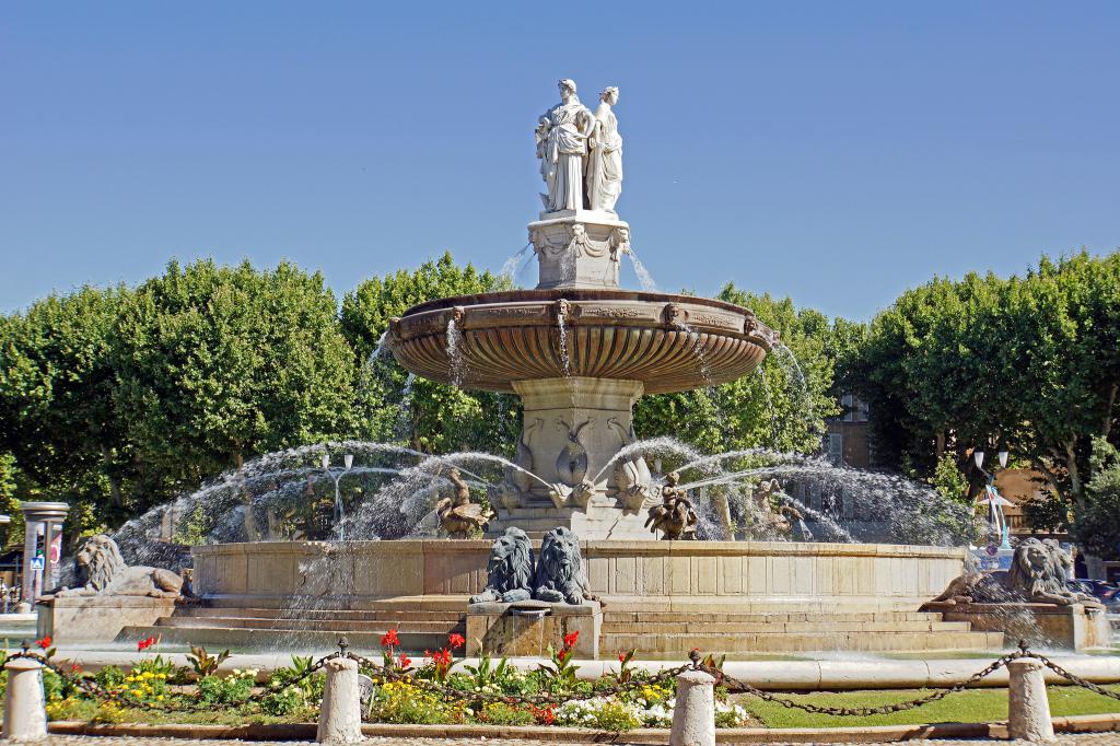 Aix-en-Provence Fountains and Squares Tour (Self Guided), Aix-en ...