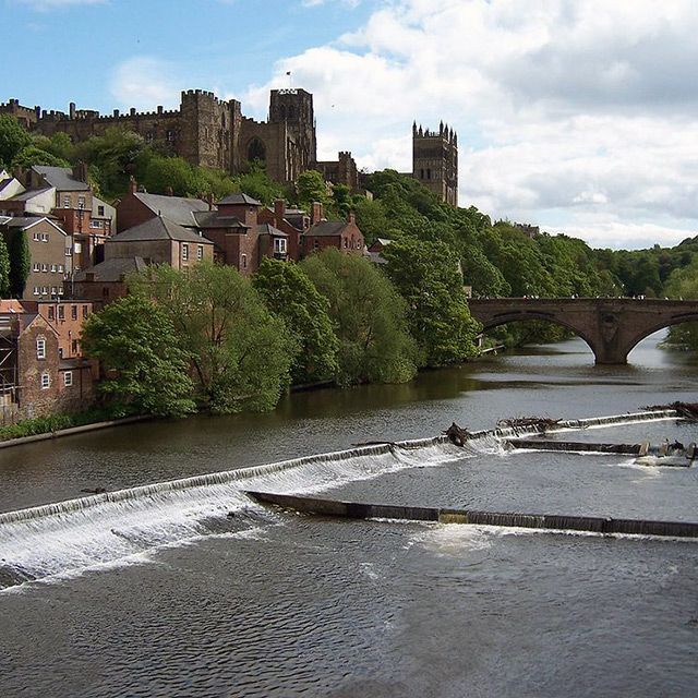 Durham, England Self-Guided Walking Tour + Map