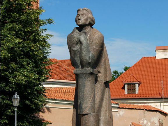 Monument to Adomas Mickevičius, Vilnius