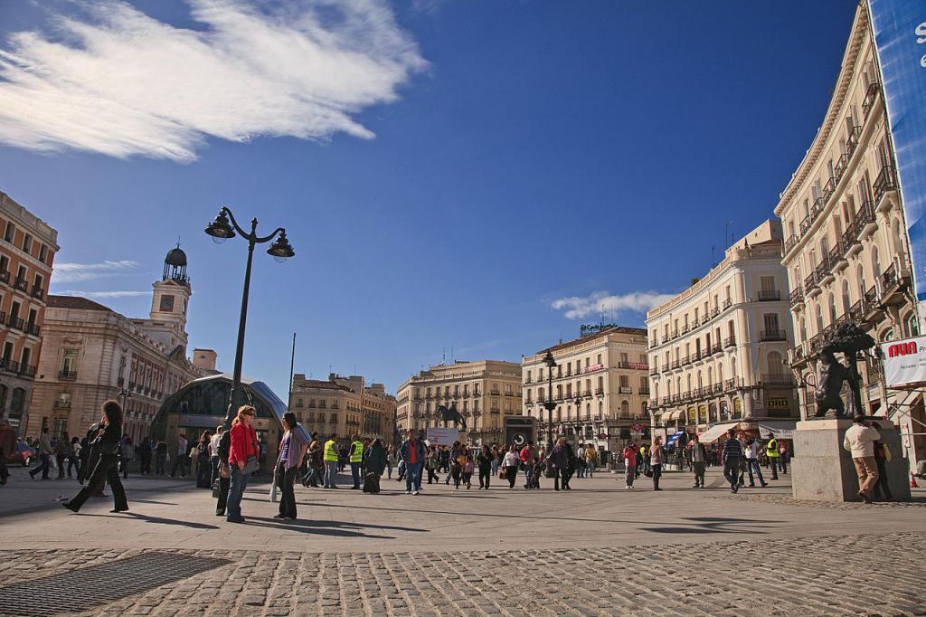Puerta del Sol (Gate of the Sun), Madrid