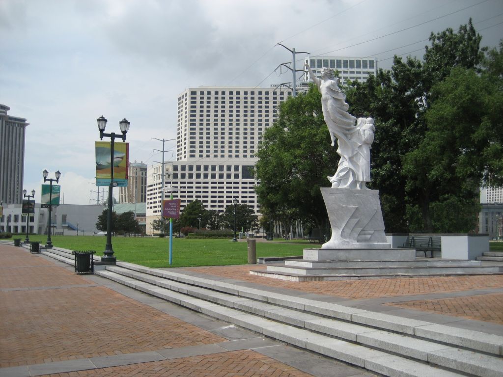 Woldenberg Park, New Orleans