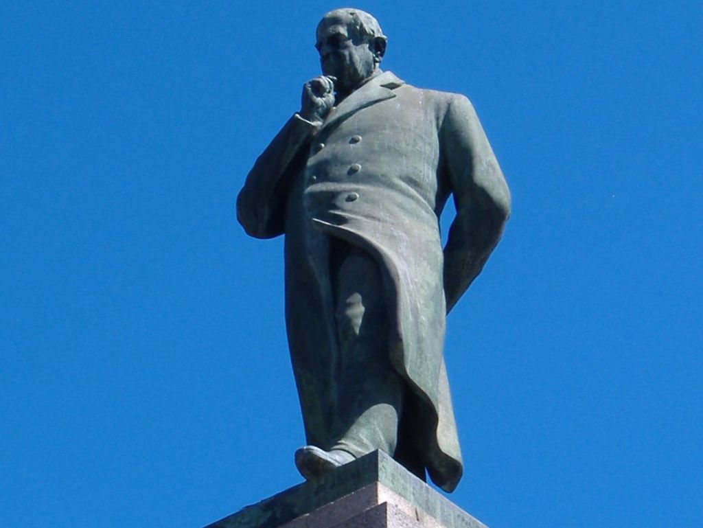 The Statue of Domingo Faustino Sarmiento, Buenos Aires