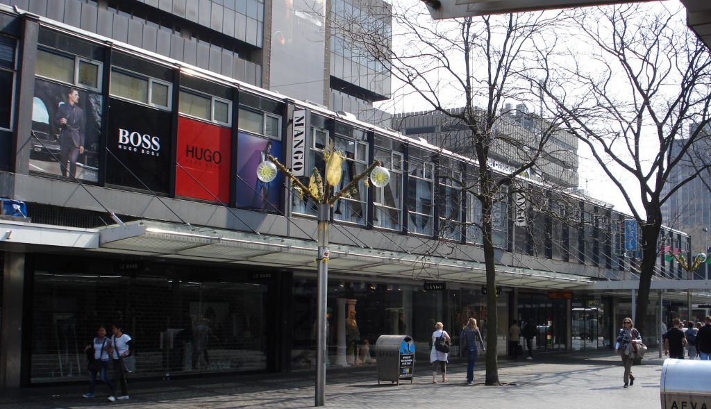 Lijnbaan Street, Rotterdam