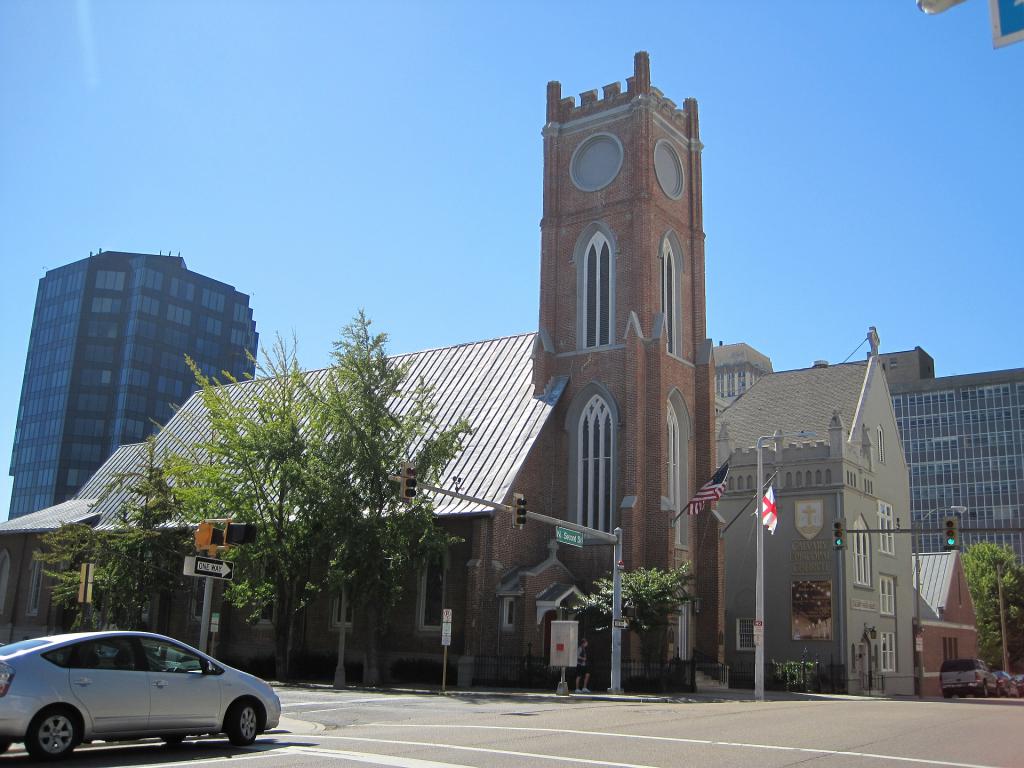 Cathedral Downtown Memphis Tennessee Robert Church Park | Beale Street
