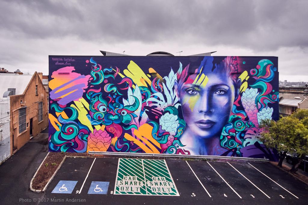 "Live Outside" Mural, Sydney