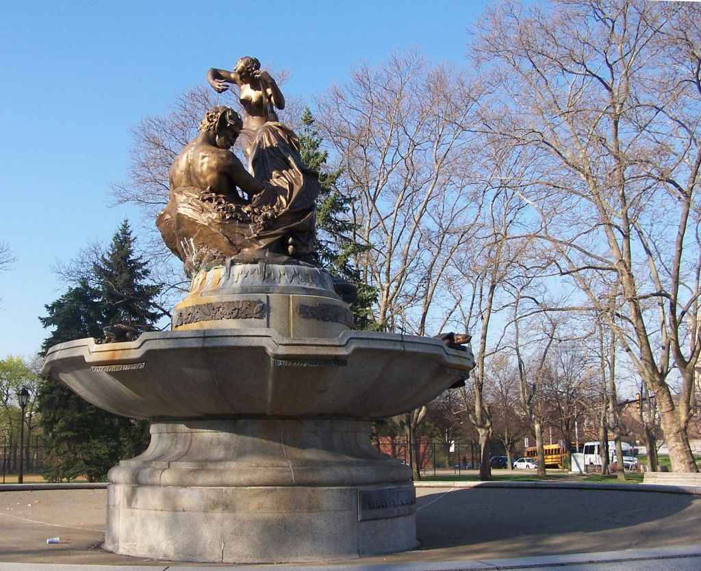 Schenley Plaza and Mary Schenley Memorial Fountain, Pittsburgh