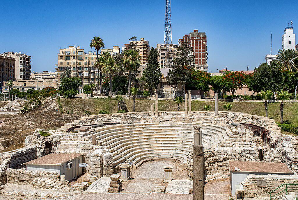 Ancient Roman Amphitheater, Alexandria