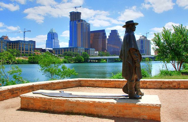 Butler Park and Stevie Ray Vaughan Memorial, Austin
