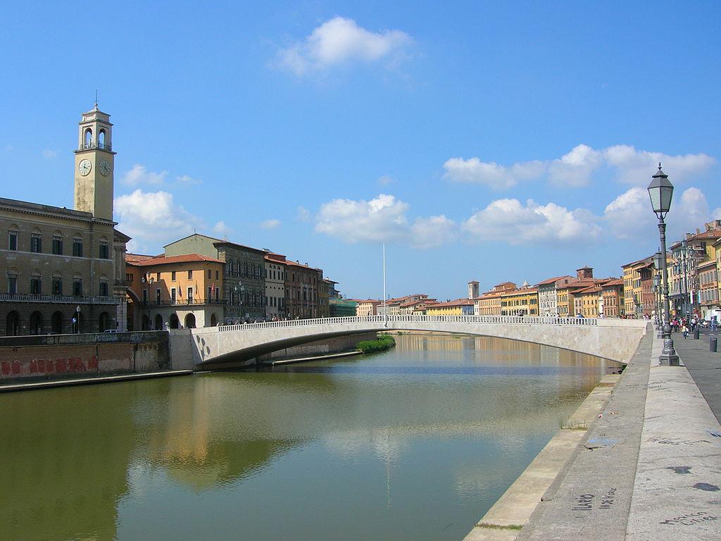 Ponte di Mezzo (Middle Bridge), Pisa