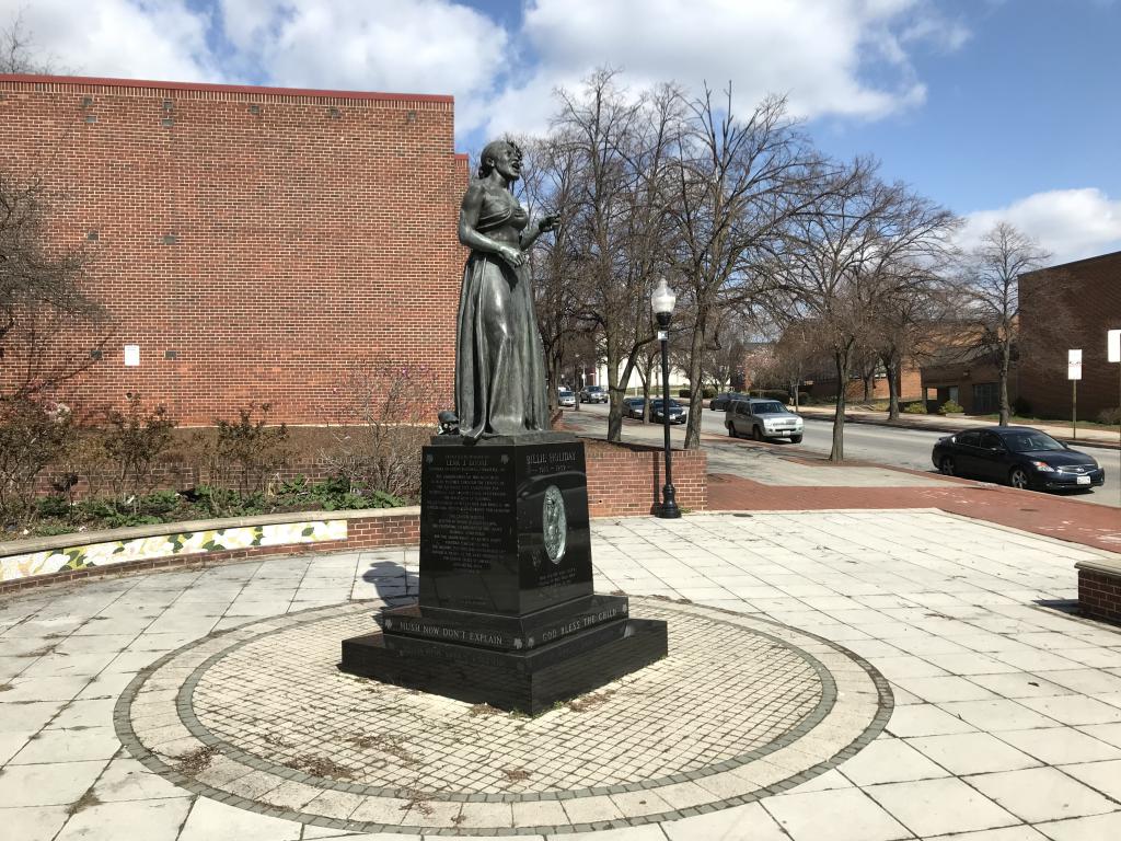 Billie Holiday Statue, Baltimore