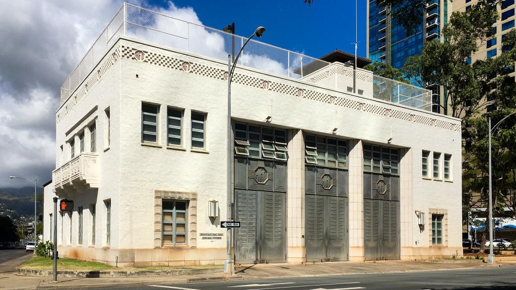 Historical Central Fire Station, Honolulu