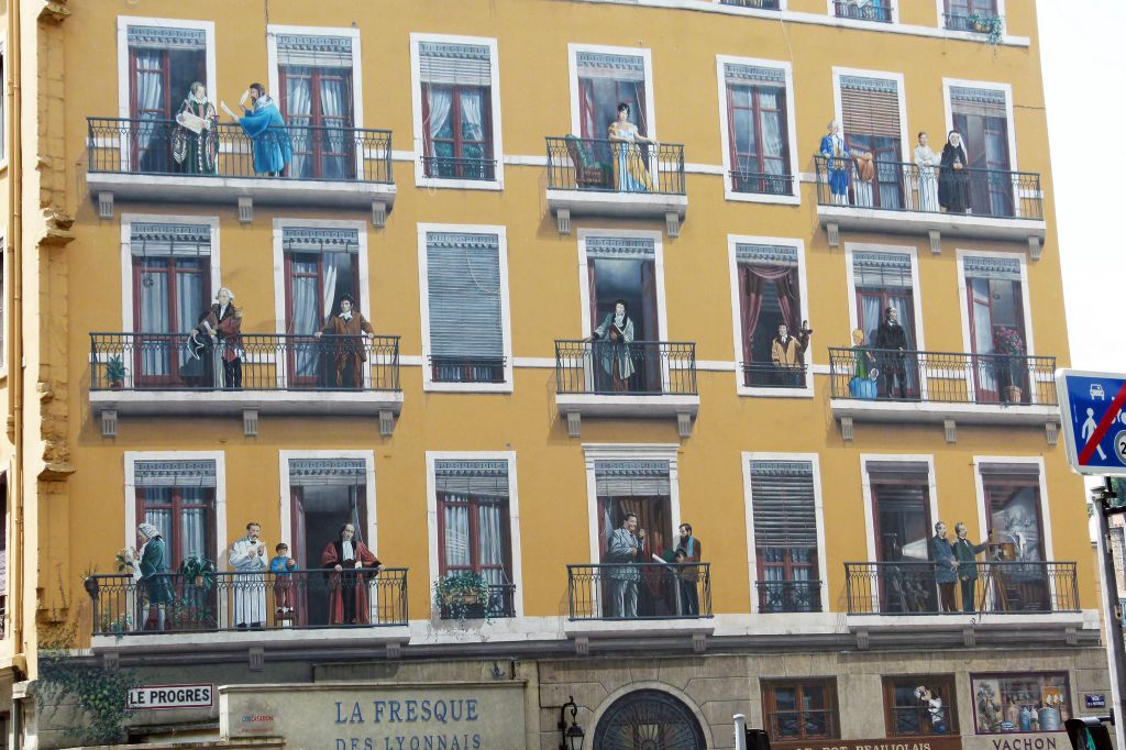 Fresque des Lyonnais (The Lyon Fresco), Lyon