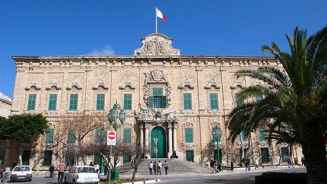 Auberge de Castille, Valletta