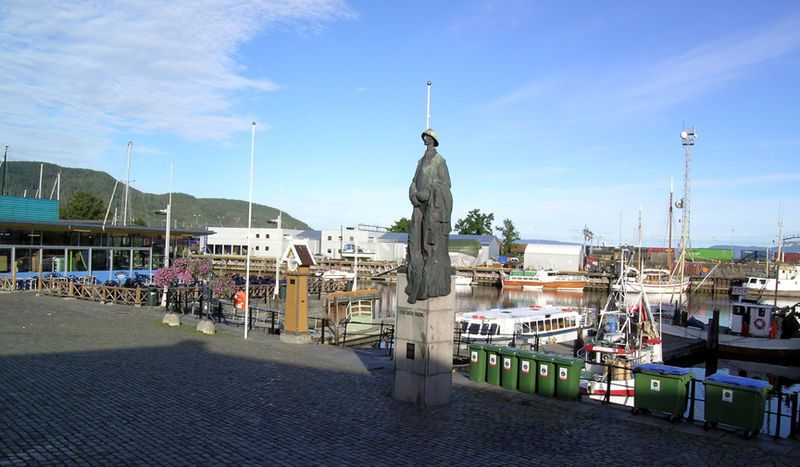 The Last Viking Statue, Trondheim