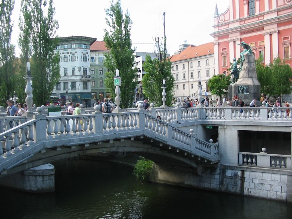 Tromostovje (Triple Bridge), Ljubljana