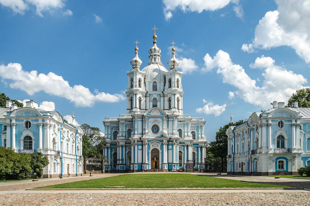 Smolny Cathedral, St. Petersburg