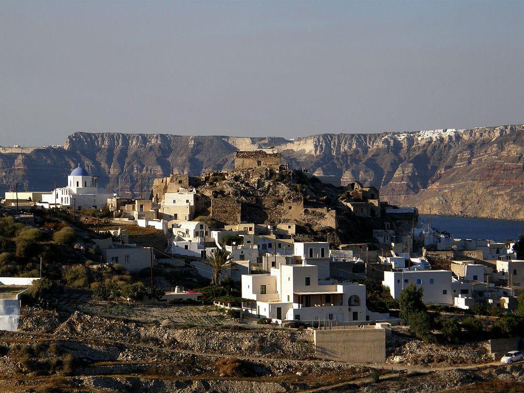 The Akrotiri village, Santorini