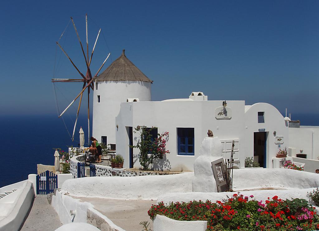 Windmill of Oia, Santorini