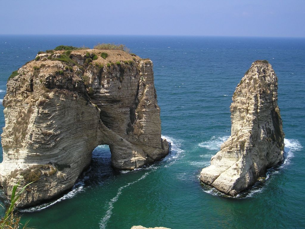 Raouche's Pigeons' Rock, Beirut