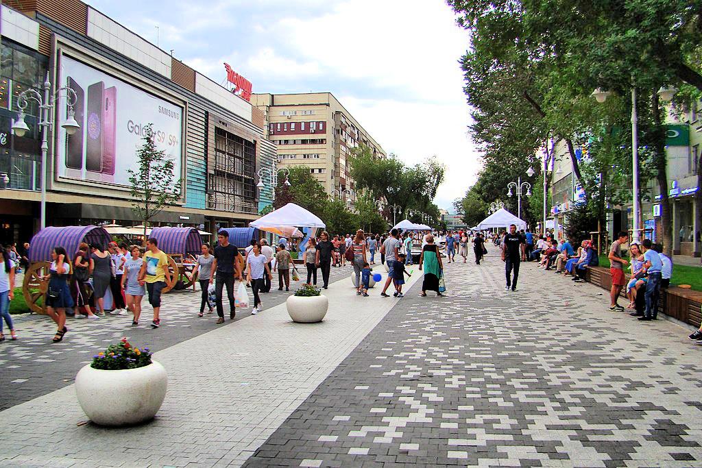 Arbat Shopping Street, Almaty