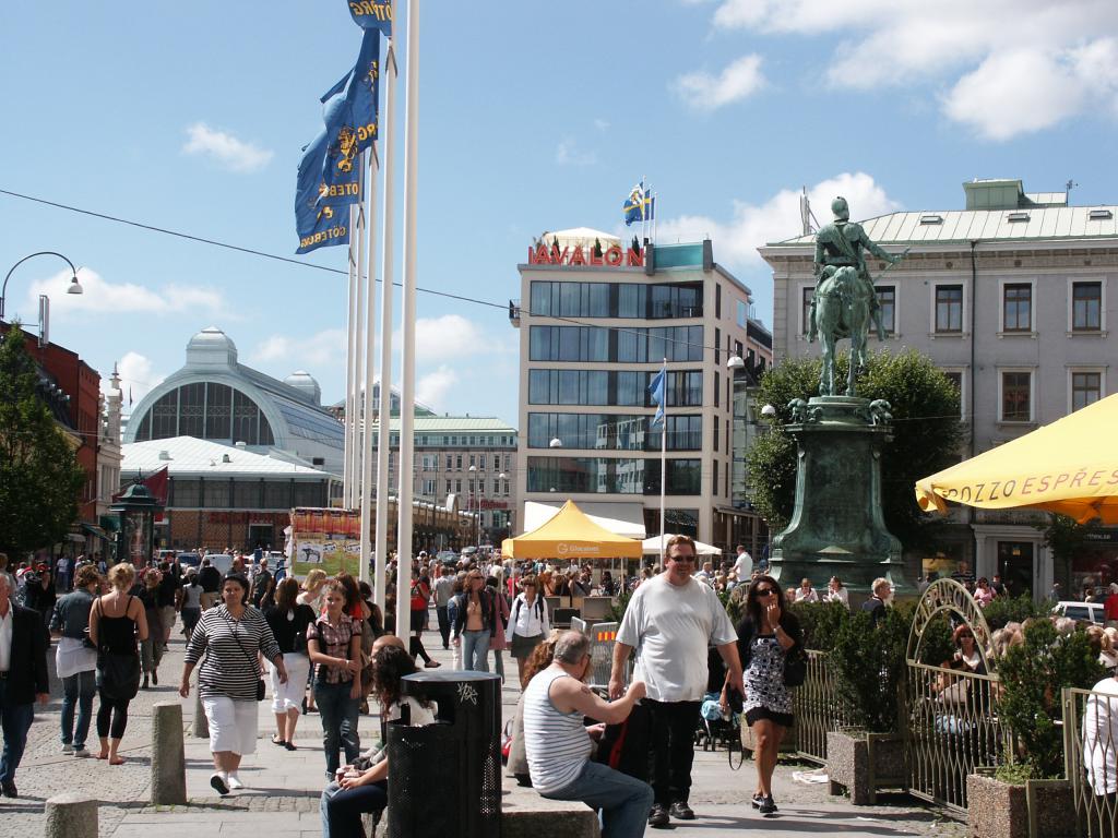Kungsportsplatsen (King's Gate Square), Gothenburg