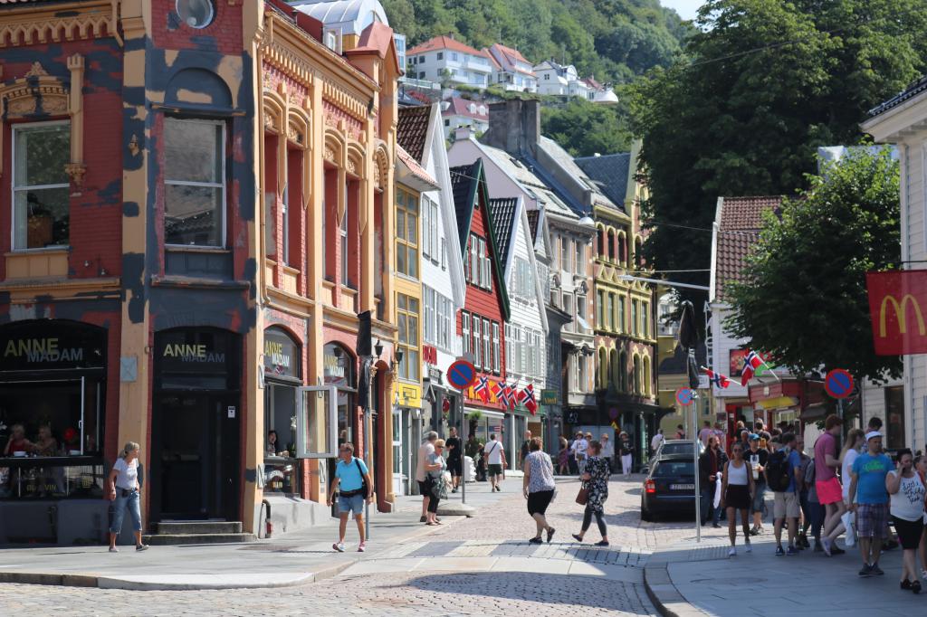 Kong Oscars Gate (King Oscars Street), Bergen