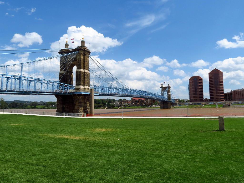 Roebling Suspension Bridge, Cincinnati