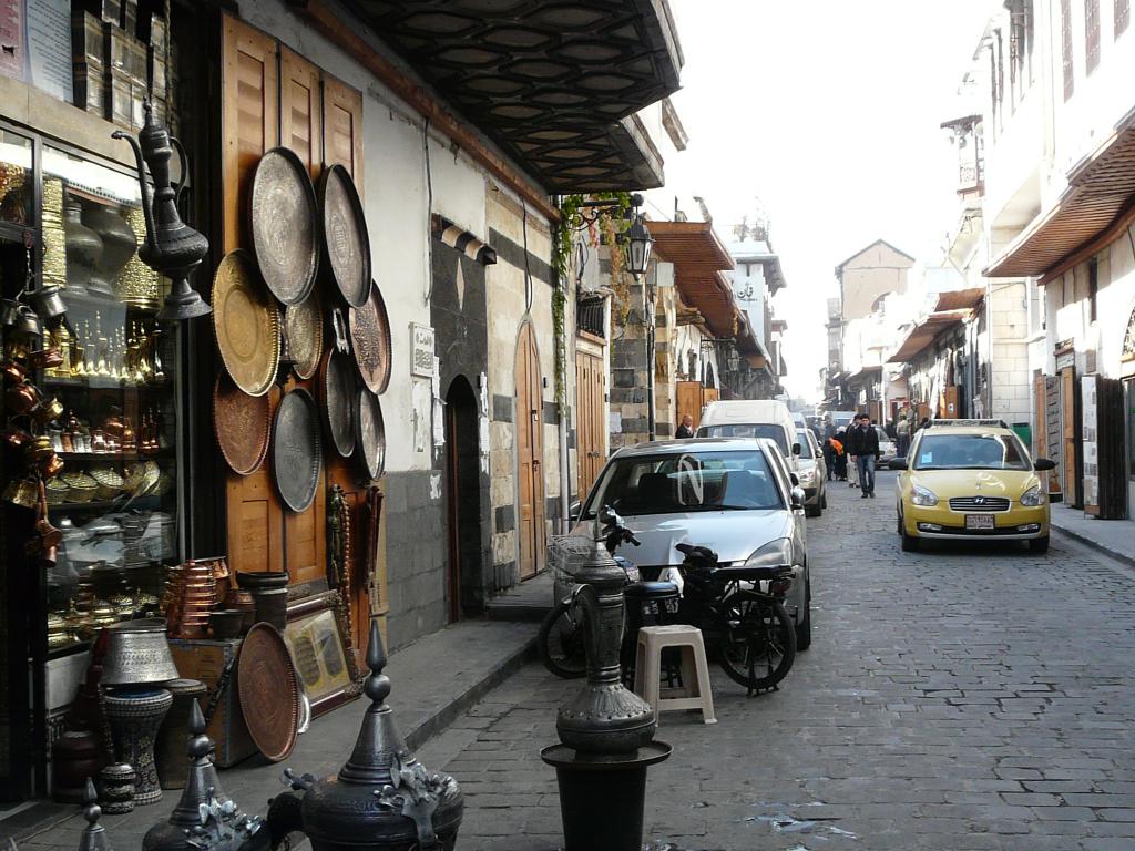 Damascus Straight Street, Damascus