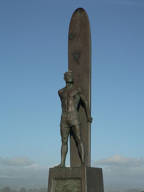 The Surfer Statue, Santa Cruz