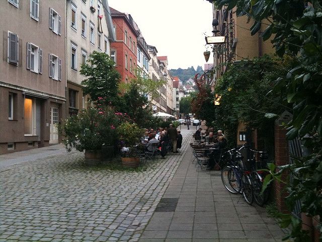 Bohnenviertel, Brennerstraße (Bean Quarter, Brennen Street), Stuttgart