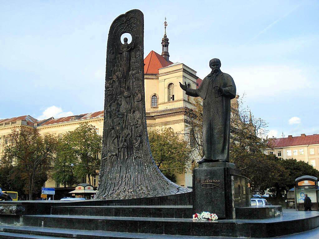 Taras Shevchenko Monument, Lviv