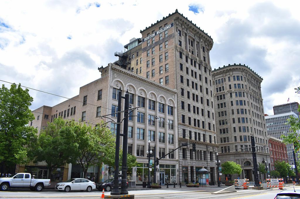 Boston and Newhouse Buildings, Salt Lake City