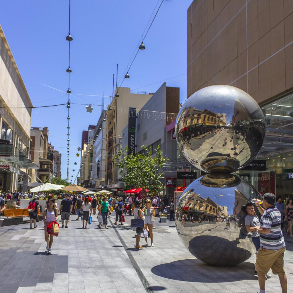 The Spheres Sculpture, Adelaide
