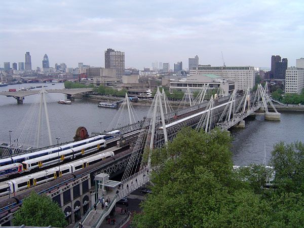 Hungerford Bridge, London