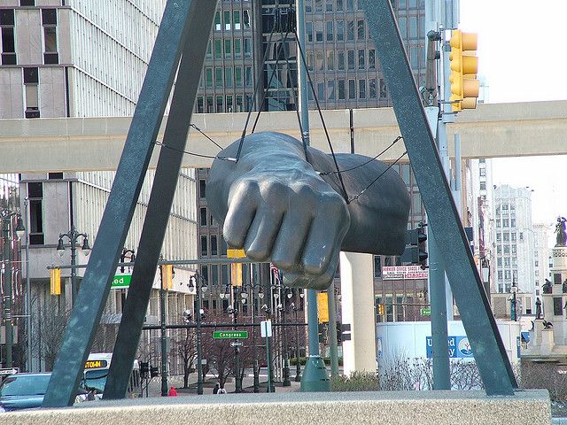 Joe Louis Memorial, Detroit