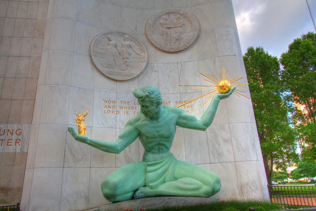 Spirit of Detroit, Detroit