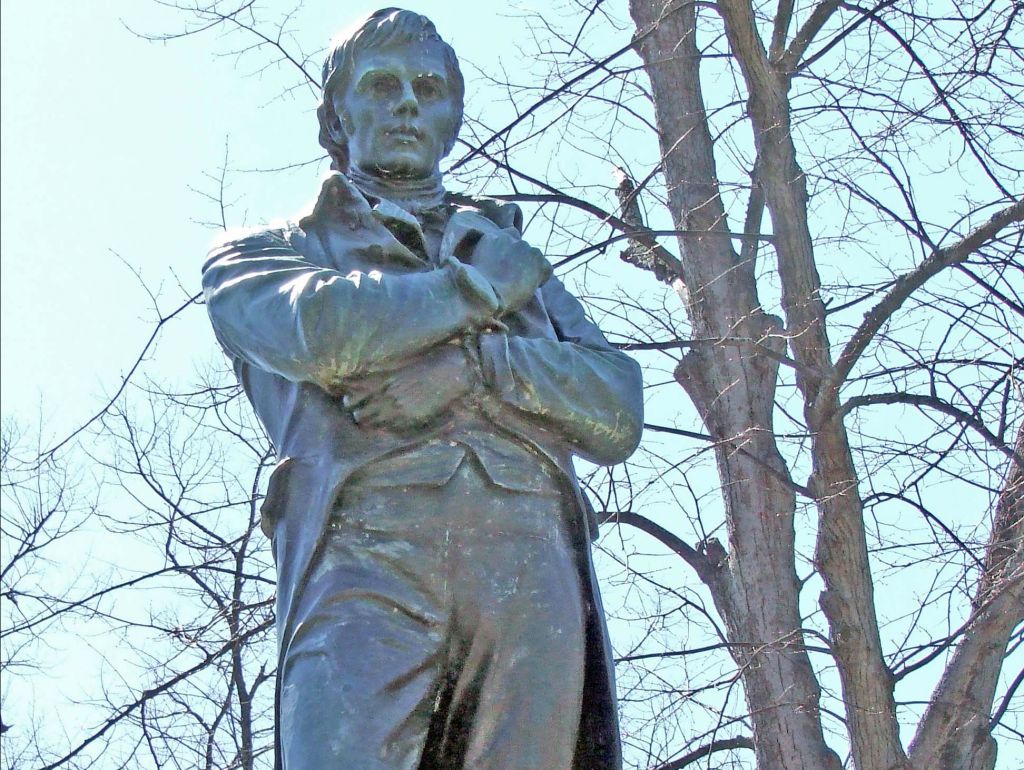 Statue of Robert Burns, Detroit
