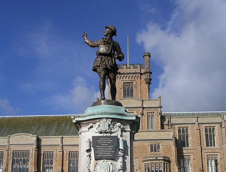 War Memorial at Nottingham High School, Nottingham